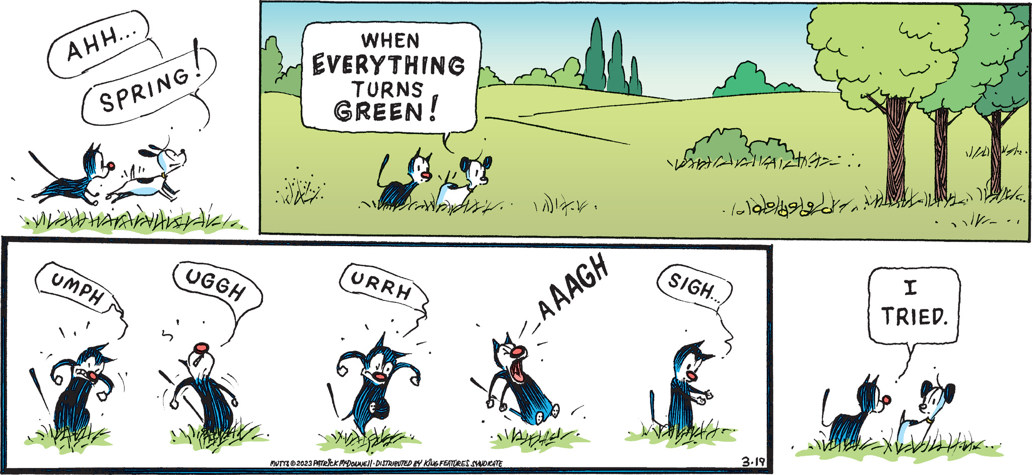 Mutts Comic Strip 2023-03-19 | Comics Kingdom