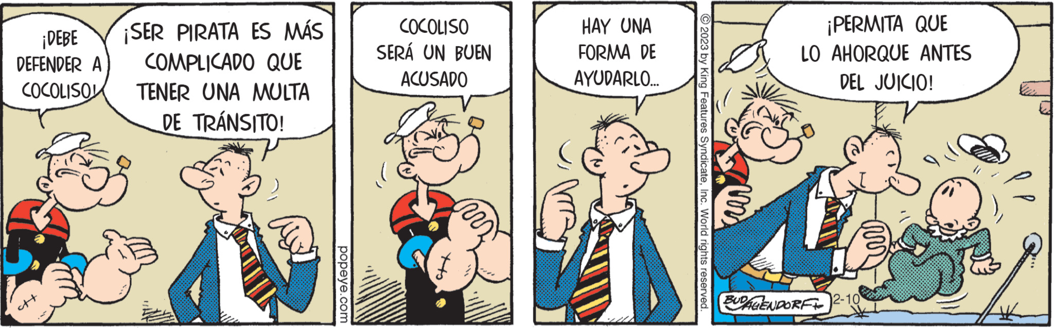 Popeye Comic Strip 2023-03-03 | Comics Kingdom