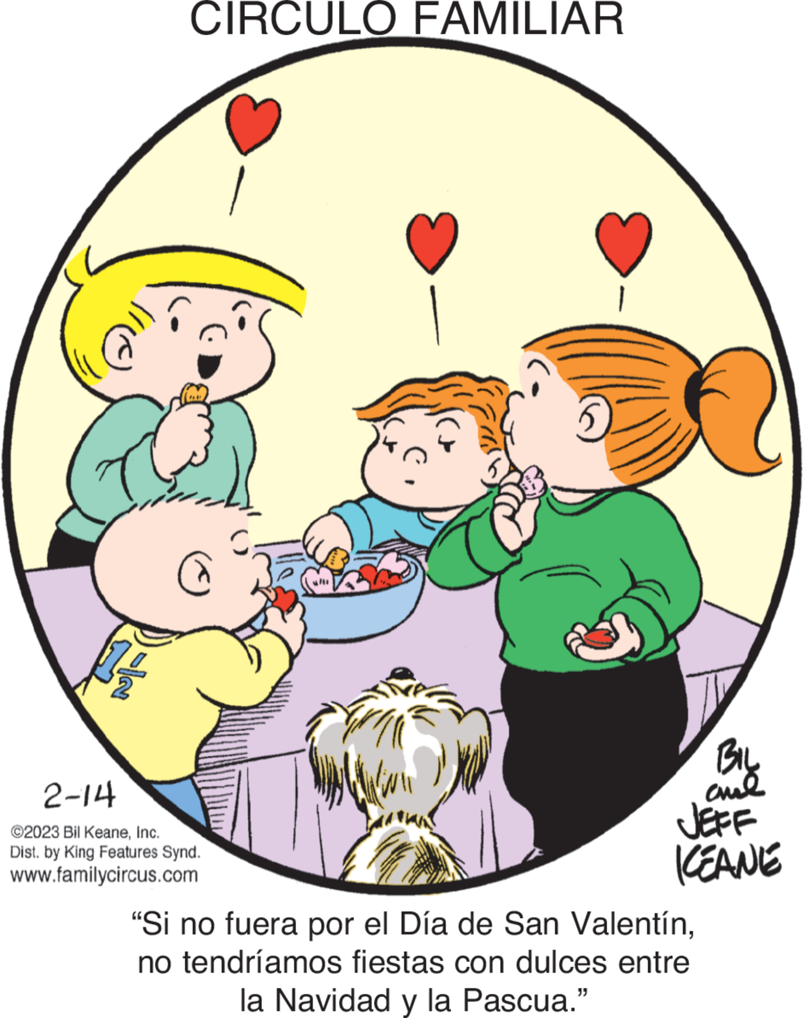 The Family Circus Comic Strip 2023-03-07 | Comics Kingdom