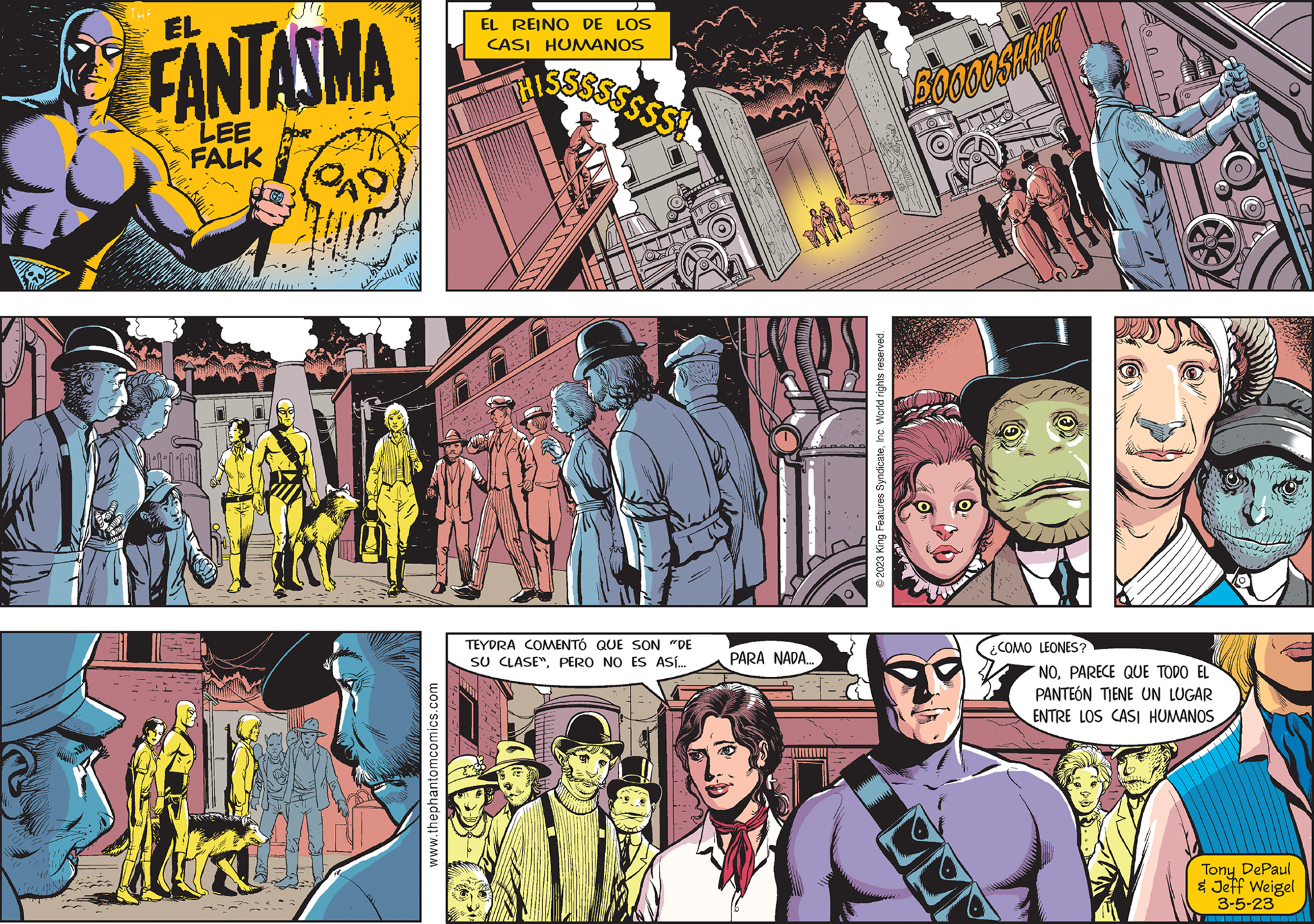 The Phantom Comic Strip 2023-03-05 | Comics Kingdom