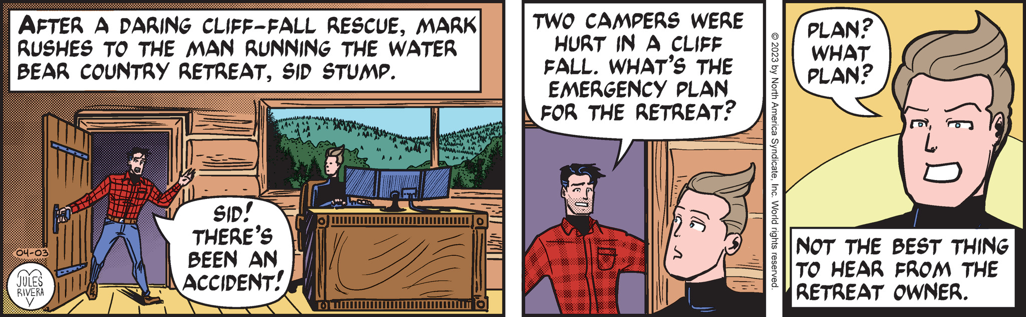 Mark Trail Comic Strip 2023-04-03 | Comics Kingdom