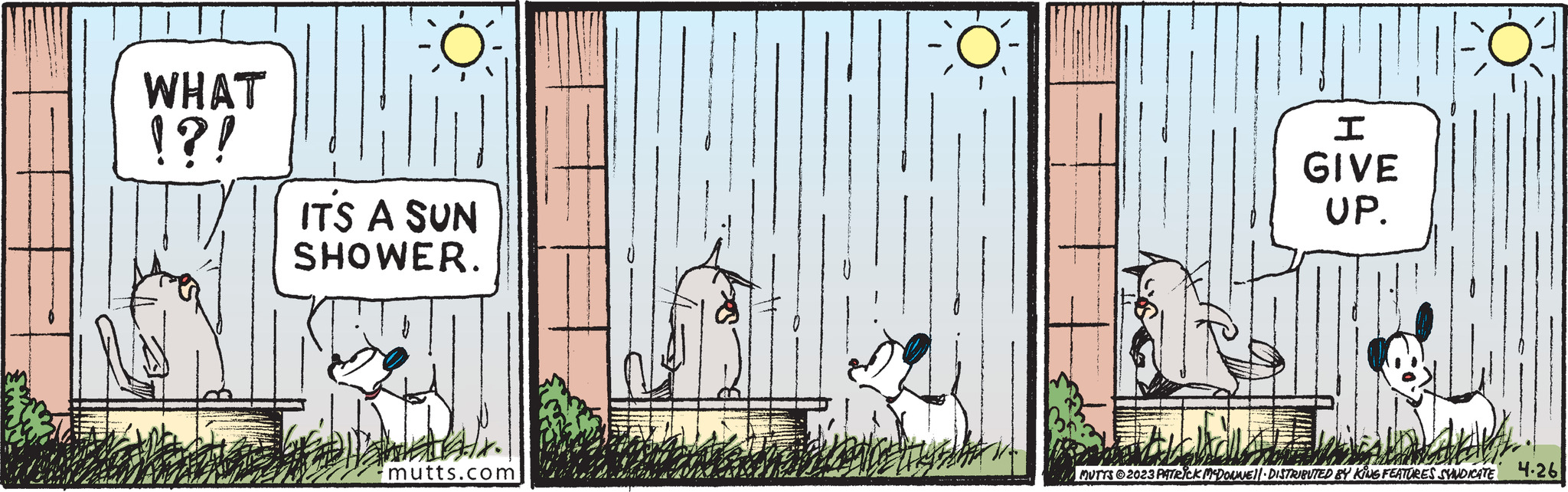 Mutts Comic Strip 2023-04-26 | Comics Kingdom