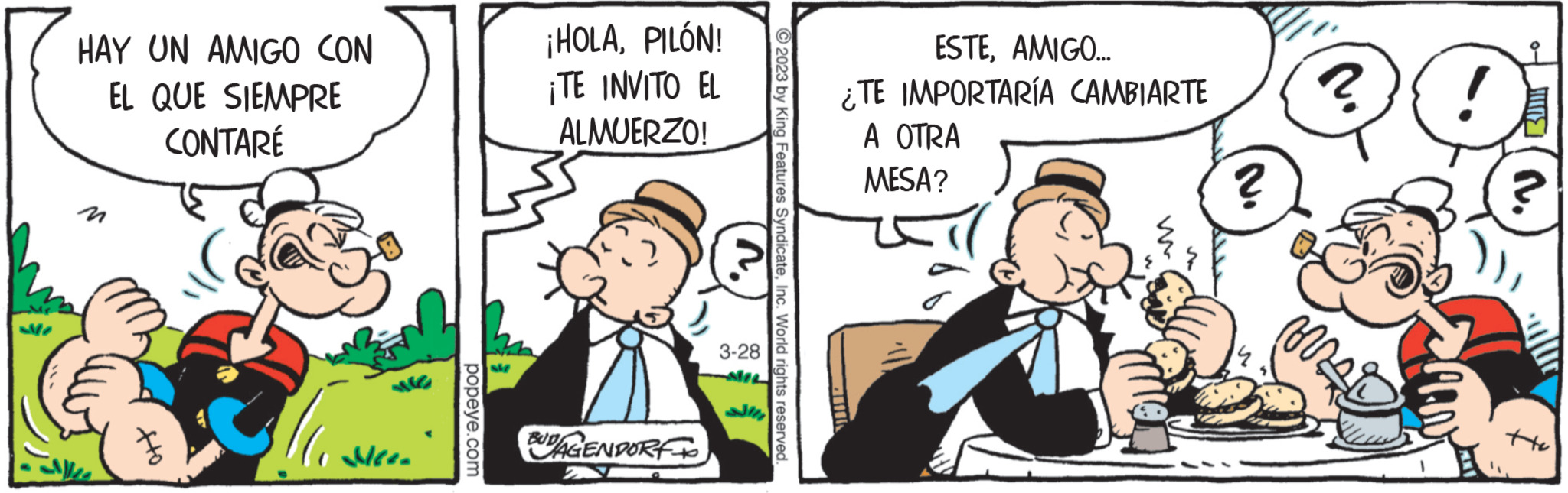 Popeye Comic Strip 2023-04-18 | Comics Kingdom