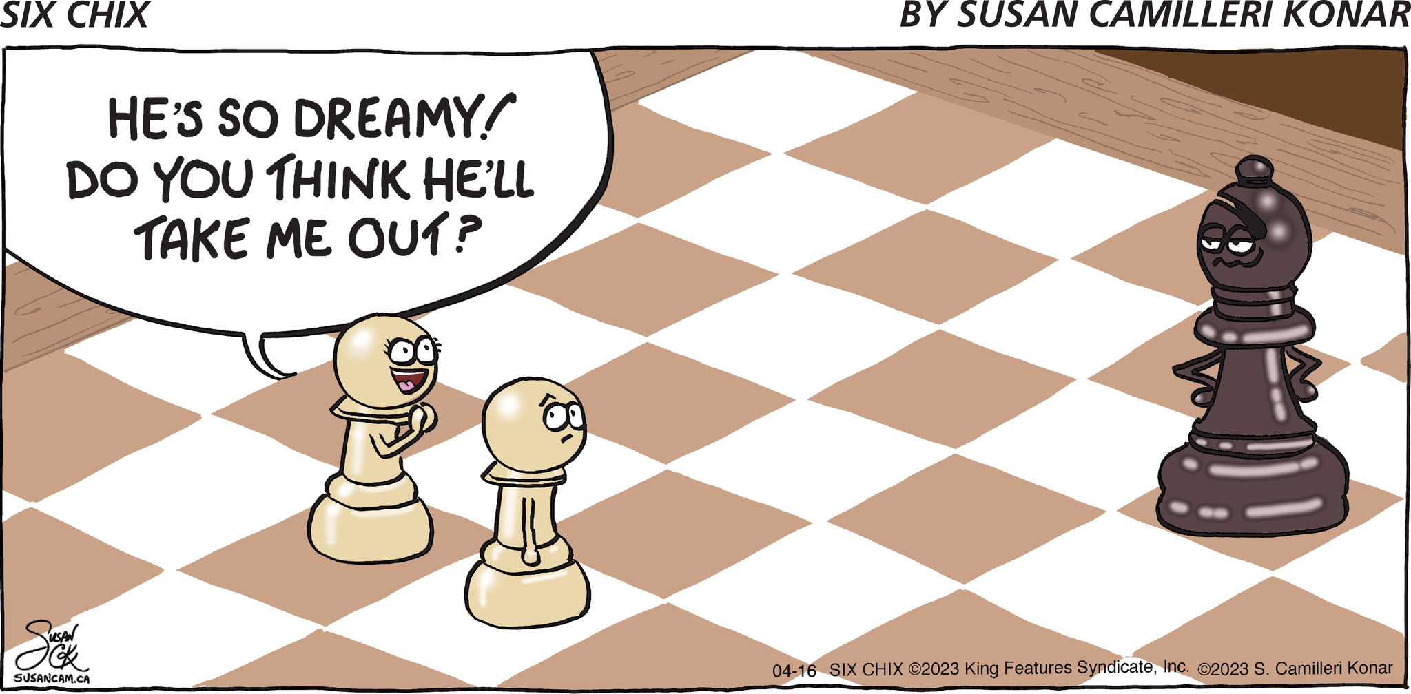 Six Chix Comic Strip 2023-04-16 | Comics Kingdom