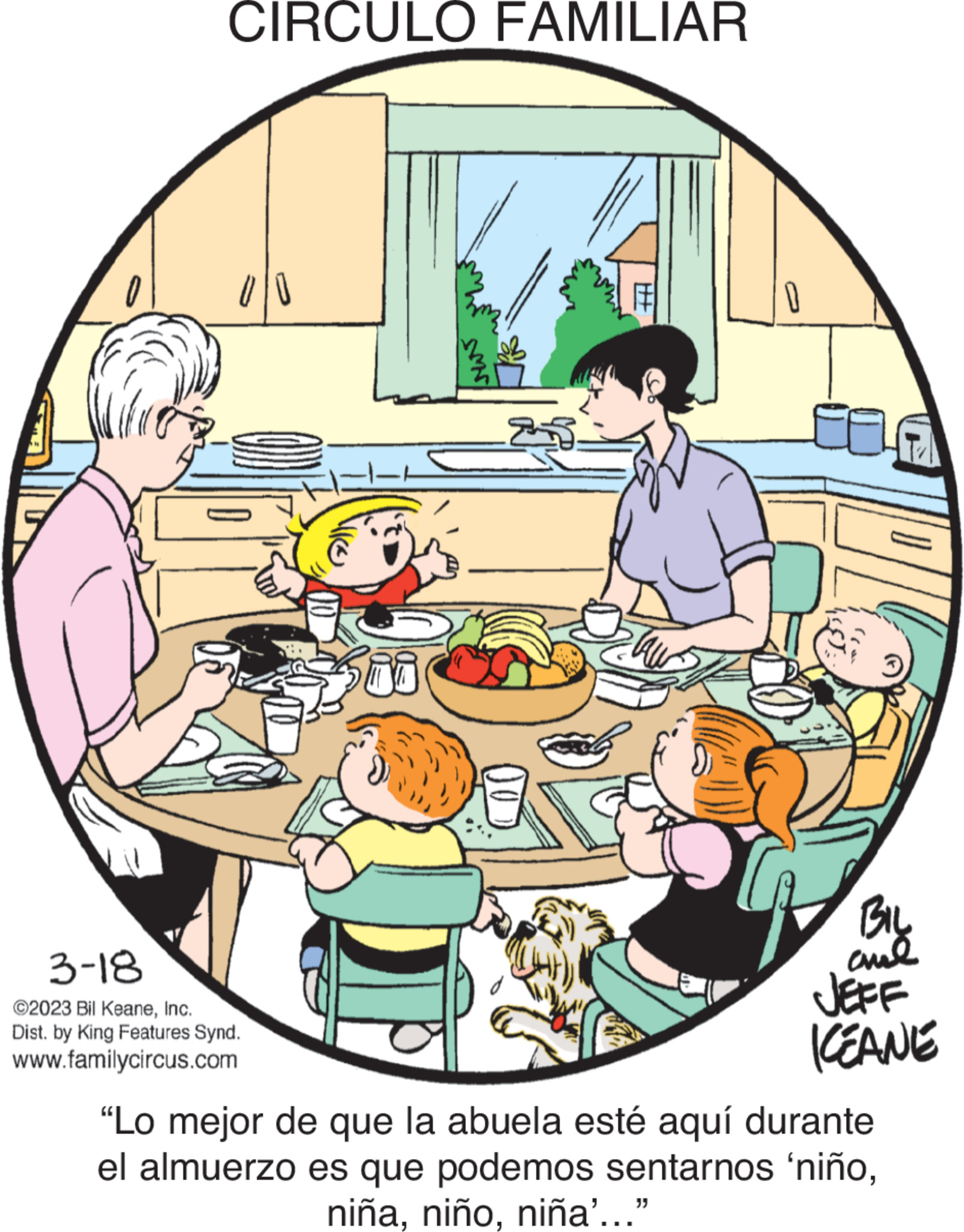 The Family Circus Comic Strip 2023-04-08 | Comics Kingdom