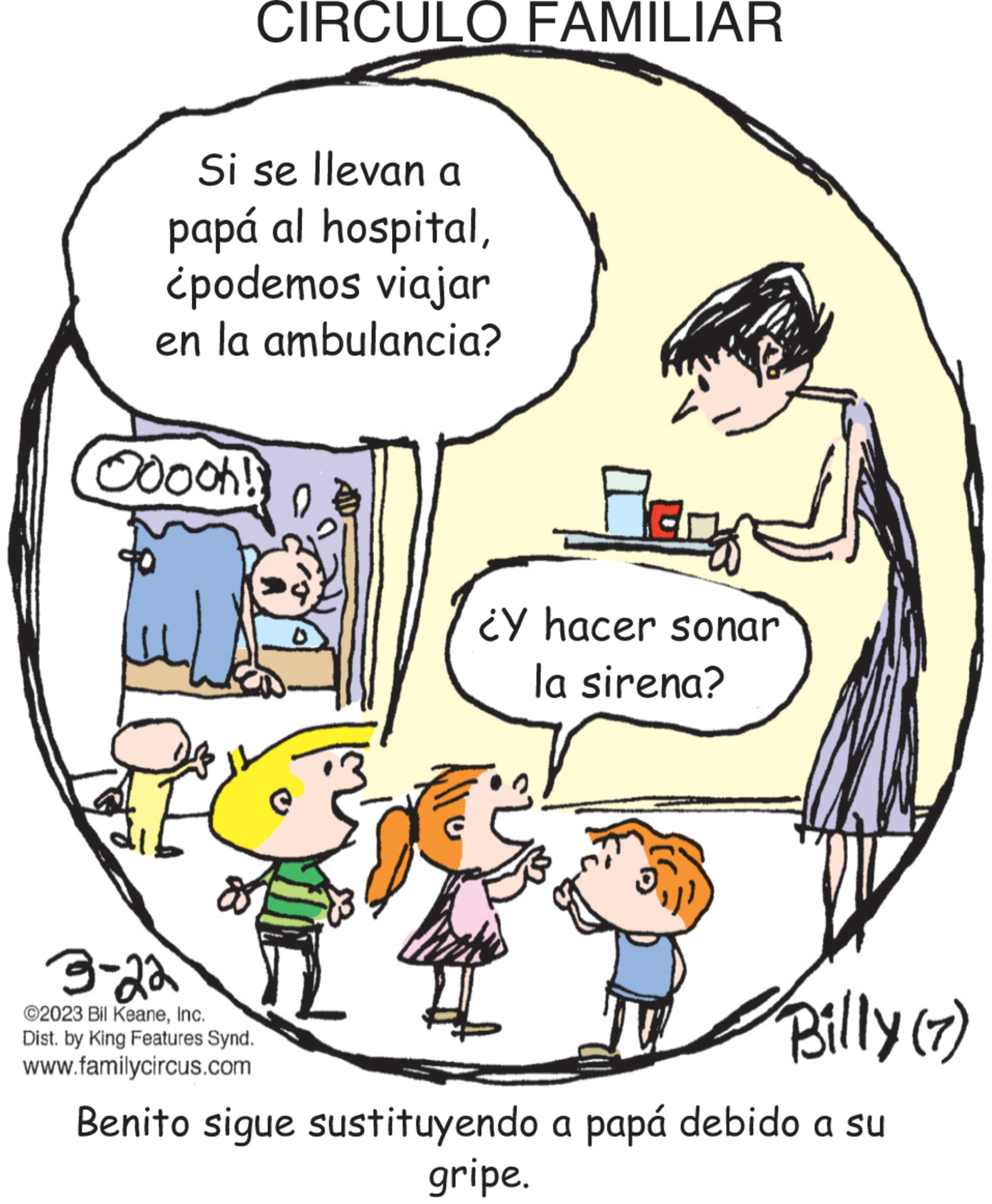 The Family Circus Comic Strip 2023-04-12 | Comics Kingdom