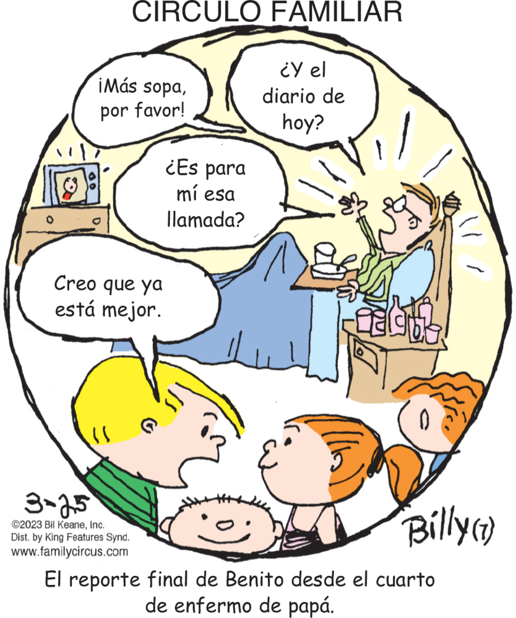 The Family Circus Comic Strip 2023-04-15 | Comics Kingdom