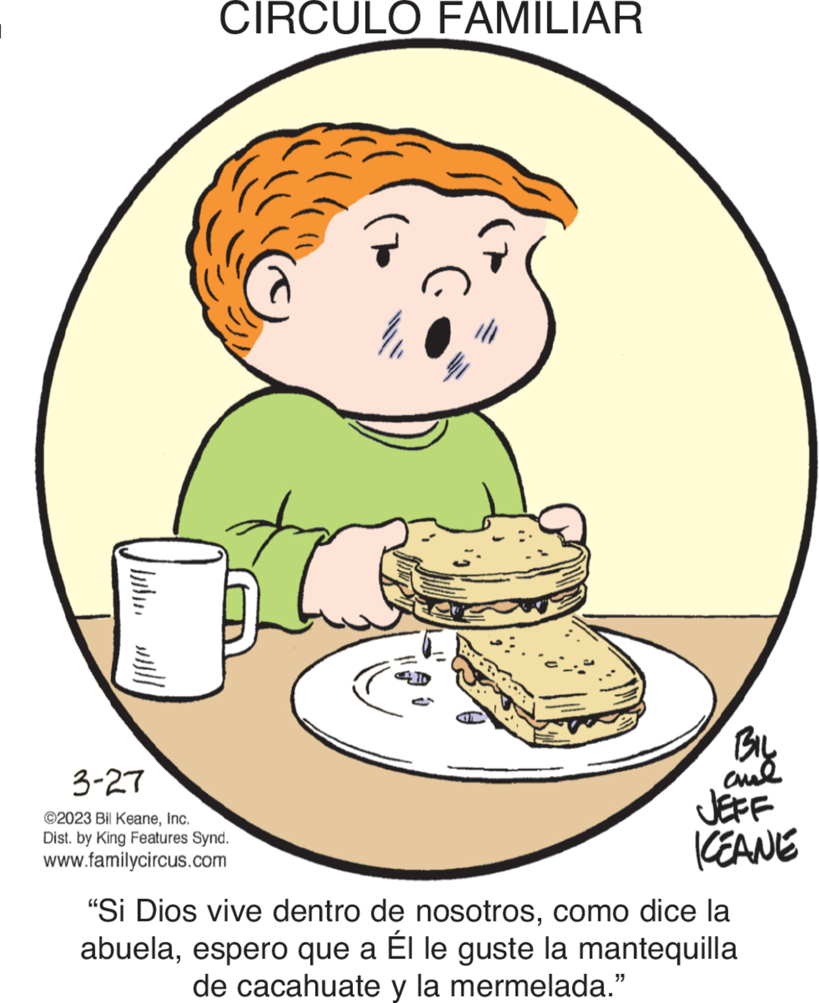 The Family Circus Comic Strip 2023-04-17 | Comics Kingdom
