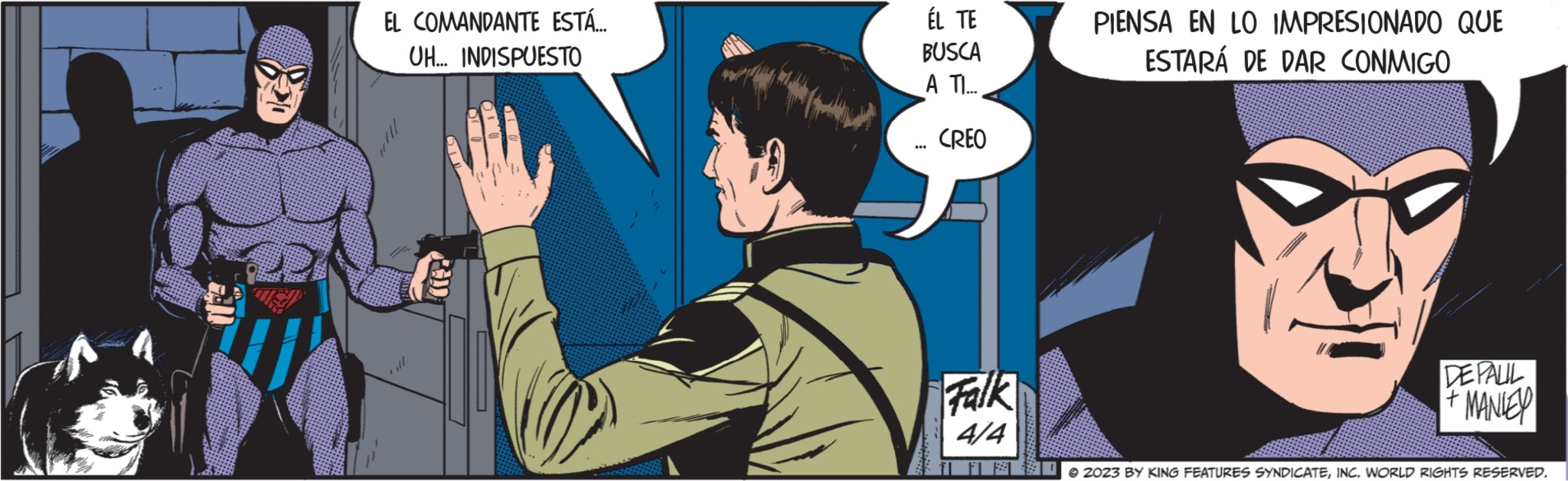 The Phantom Comic Strip 2023-04-25 | Comics Kingdom