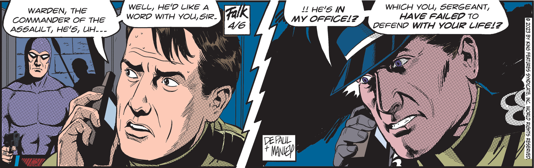 The Phantom Comic Strip 2023-04-06 | Comics Kingdom