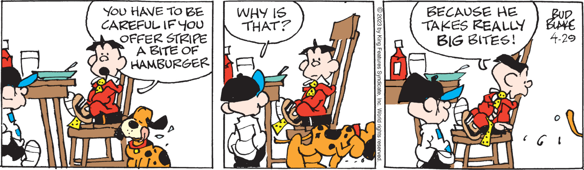 Tiger Comic Strip 2023-04-29 | Comics Kingdom