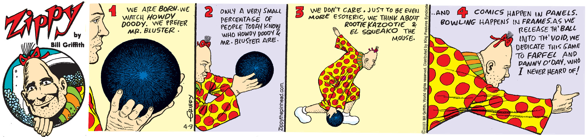 Zippy The Pinhead Comic Strip 2023-04-09 | Comics Kingdom