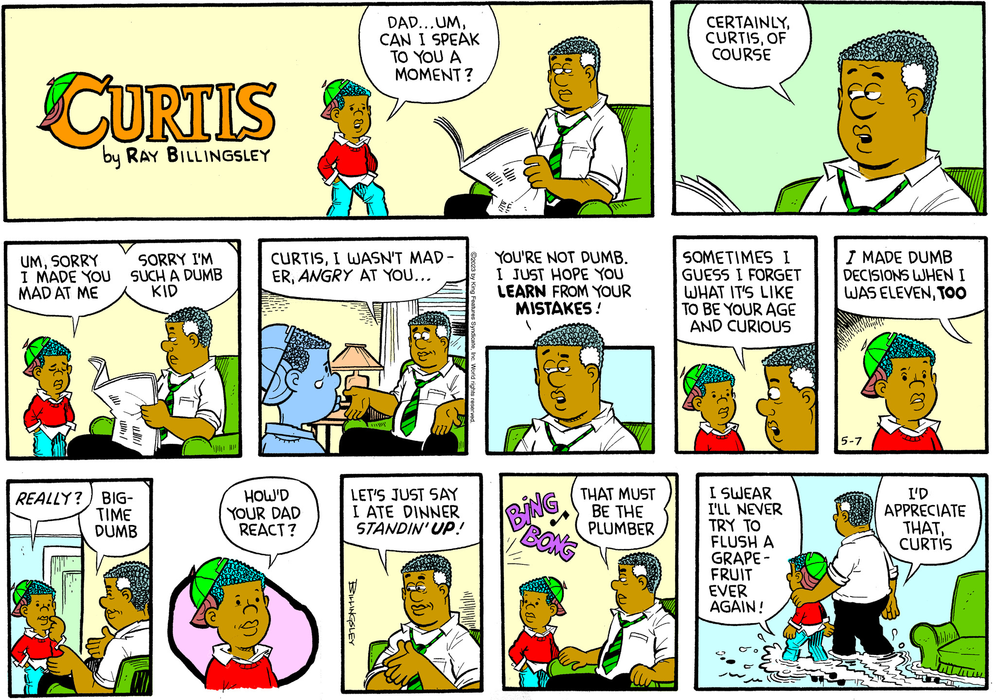 Curtis Comic Strip 2023-05-07 | Comics Kingdom