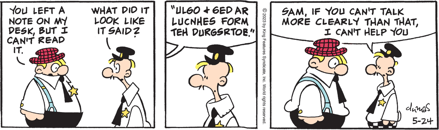Sam And Silo Comic Strip 2023-05-24 | Comics Kingdom