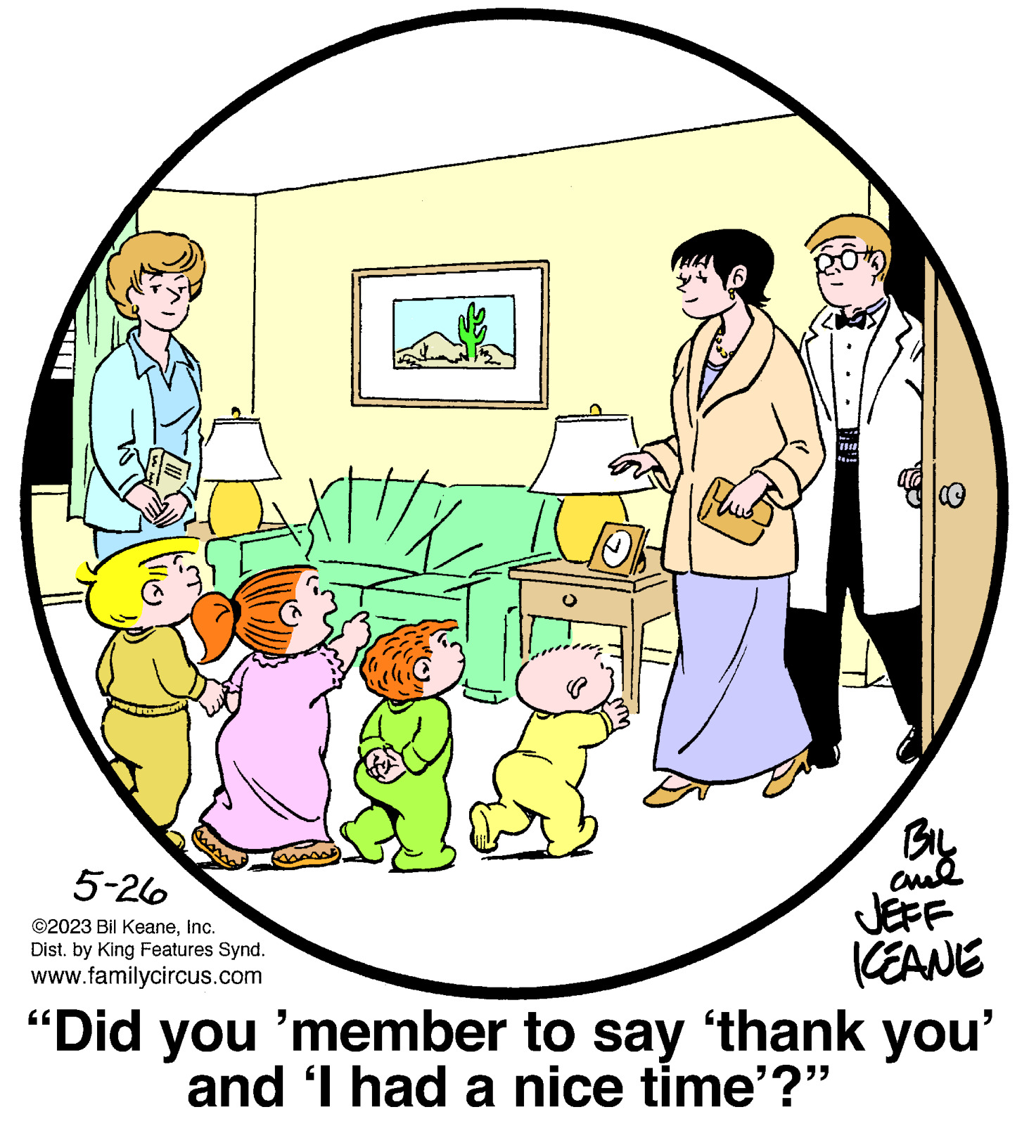 The Family Circus Comic Strip 2023-05-26 | Comics Kingdom