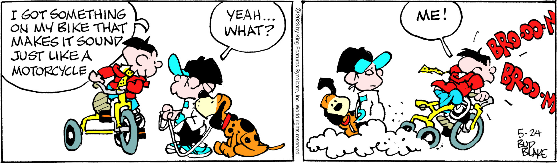 Tiger Comic Strip 2023-05-24 | Comics Kingdom