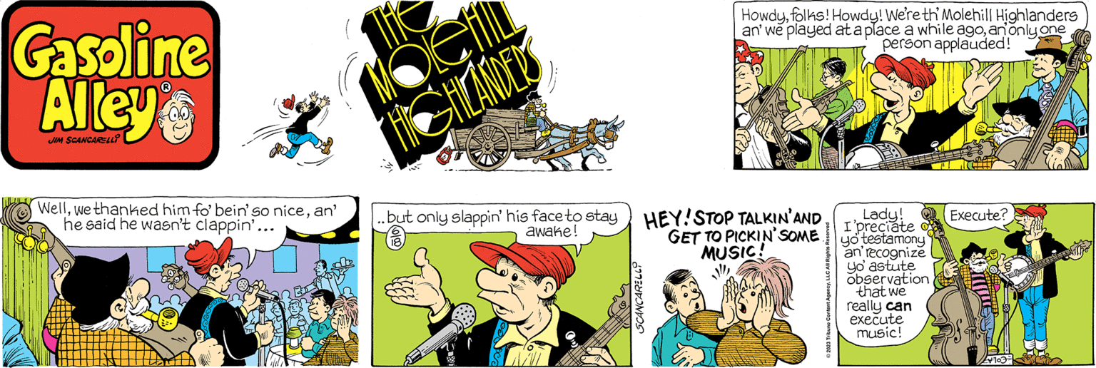 Gasoline Alley Comic Strip 2023-06-18 | Comics Kingdom