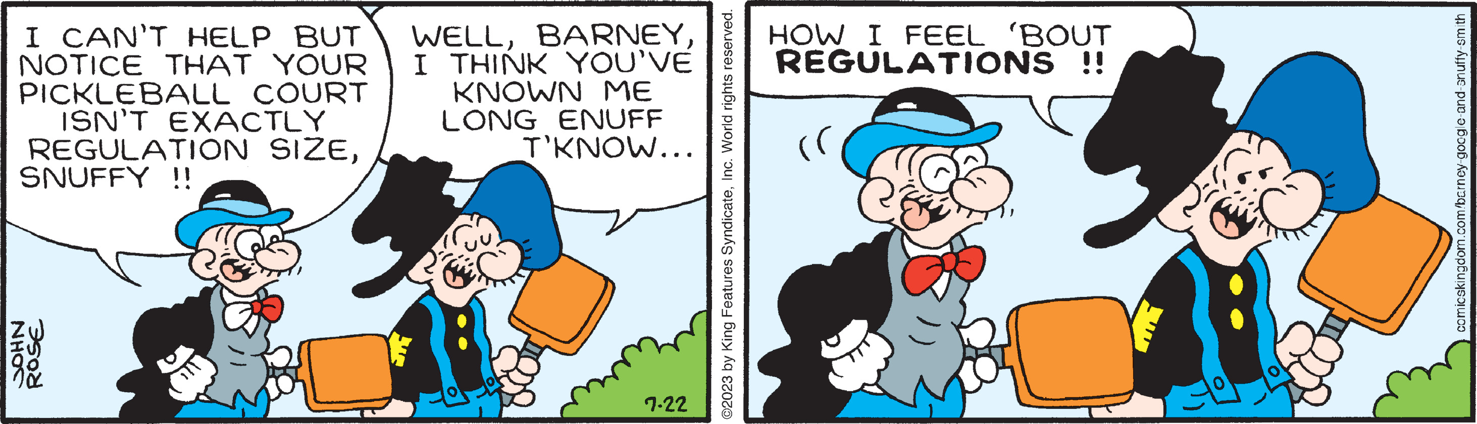 Barney Google And Snuffy Smith Comic Strip 2023-07-22 | Comics Kingdom
