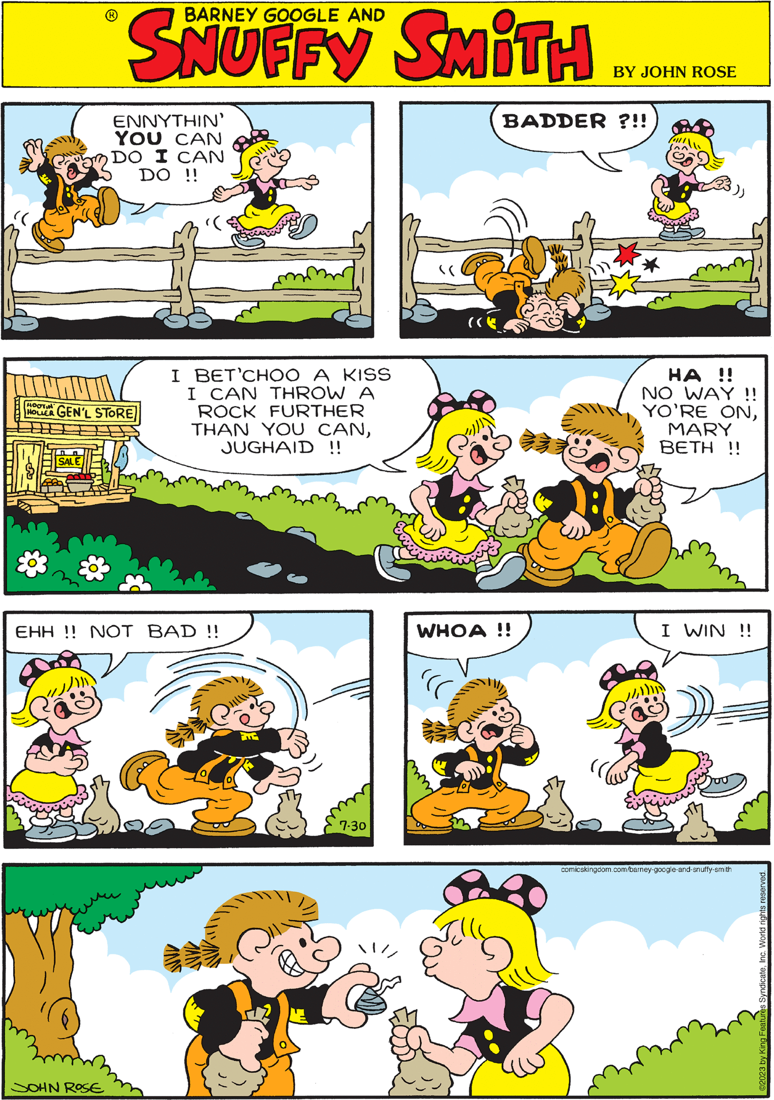 Barney Google And Snuffy Smith Comic Strip 2023-07-30 | Comics Kingdom