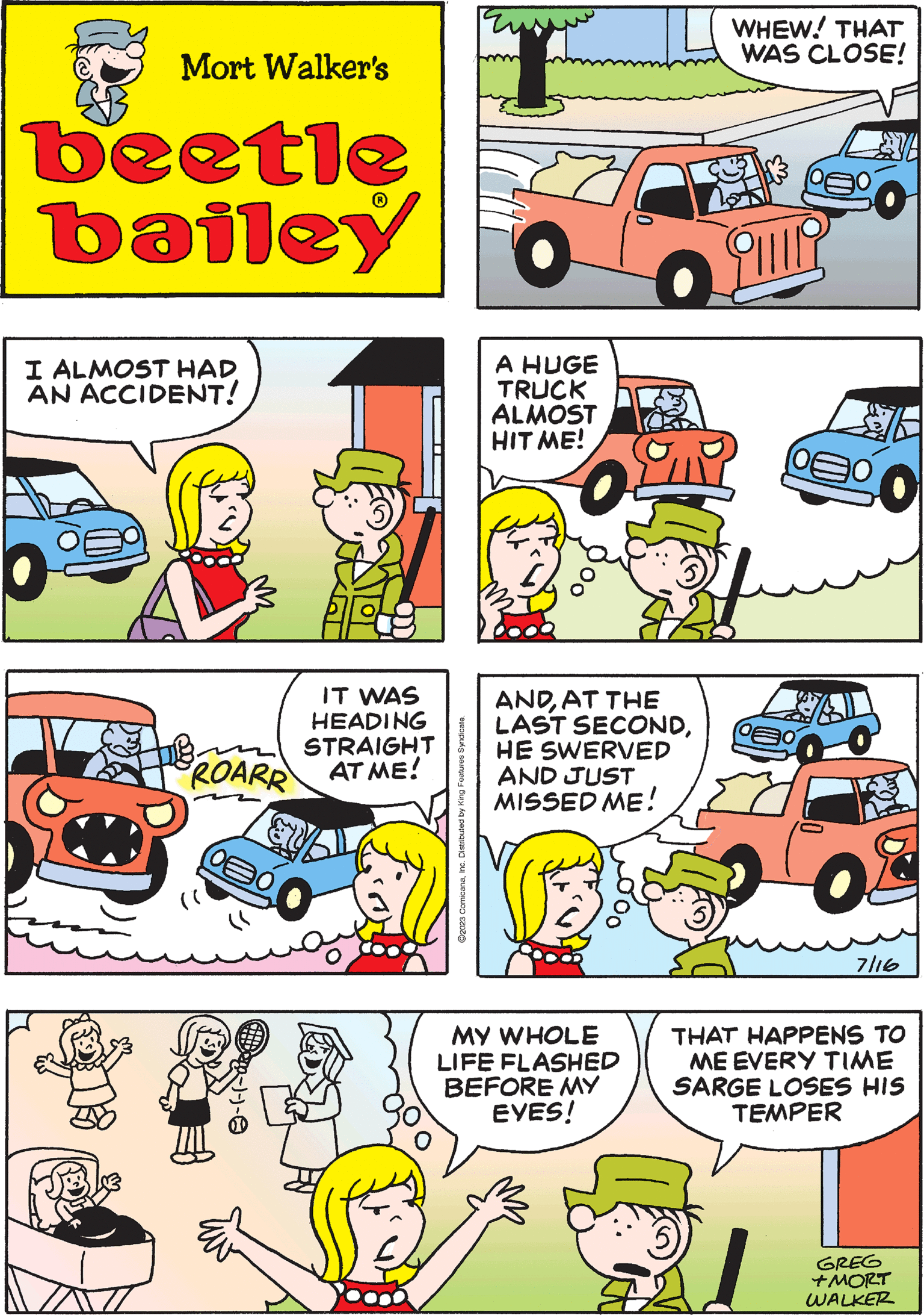 Beetle Bailey Comic Strip 2023-07-16 | Comics Kingdom