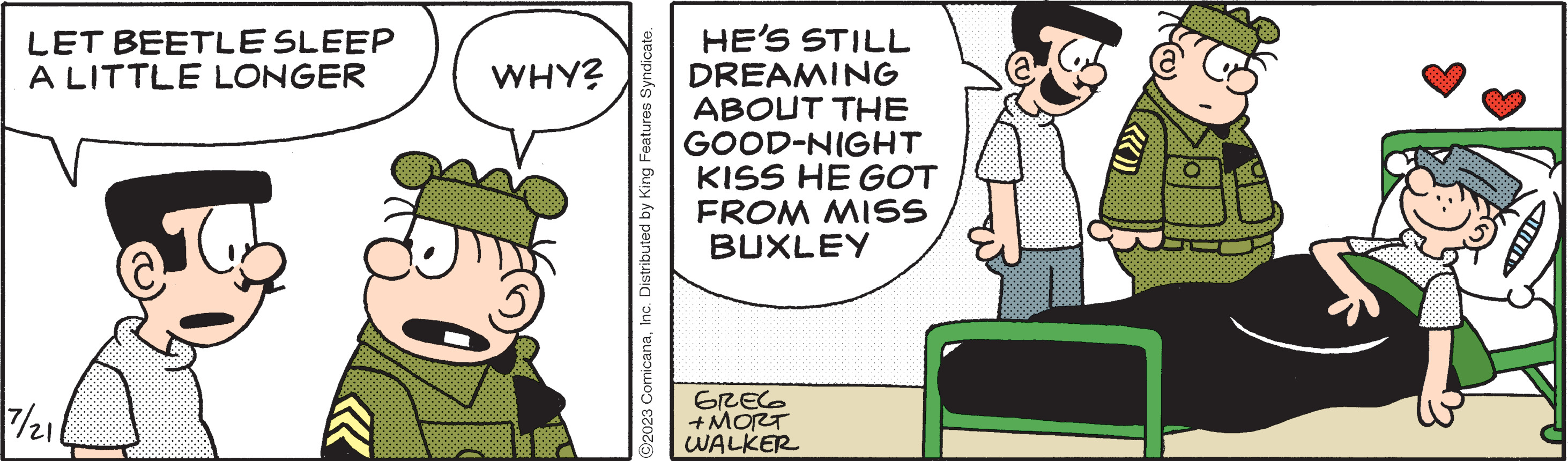 Beetle Bailey Comic Strip 2023-07-21 | Comics Kingdom