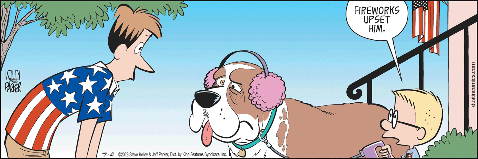 Dustin Comic Strip 2023-07-04 | Comics Kingdom