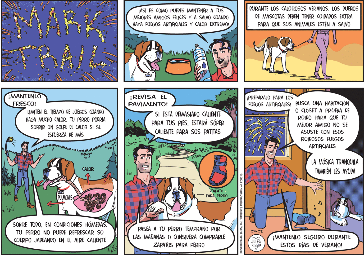 Mark Trail Comic Strip 2023-07-02 | Comics Kingdom