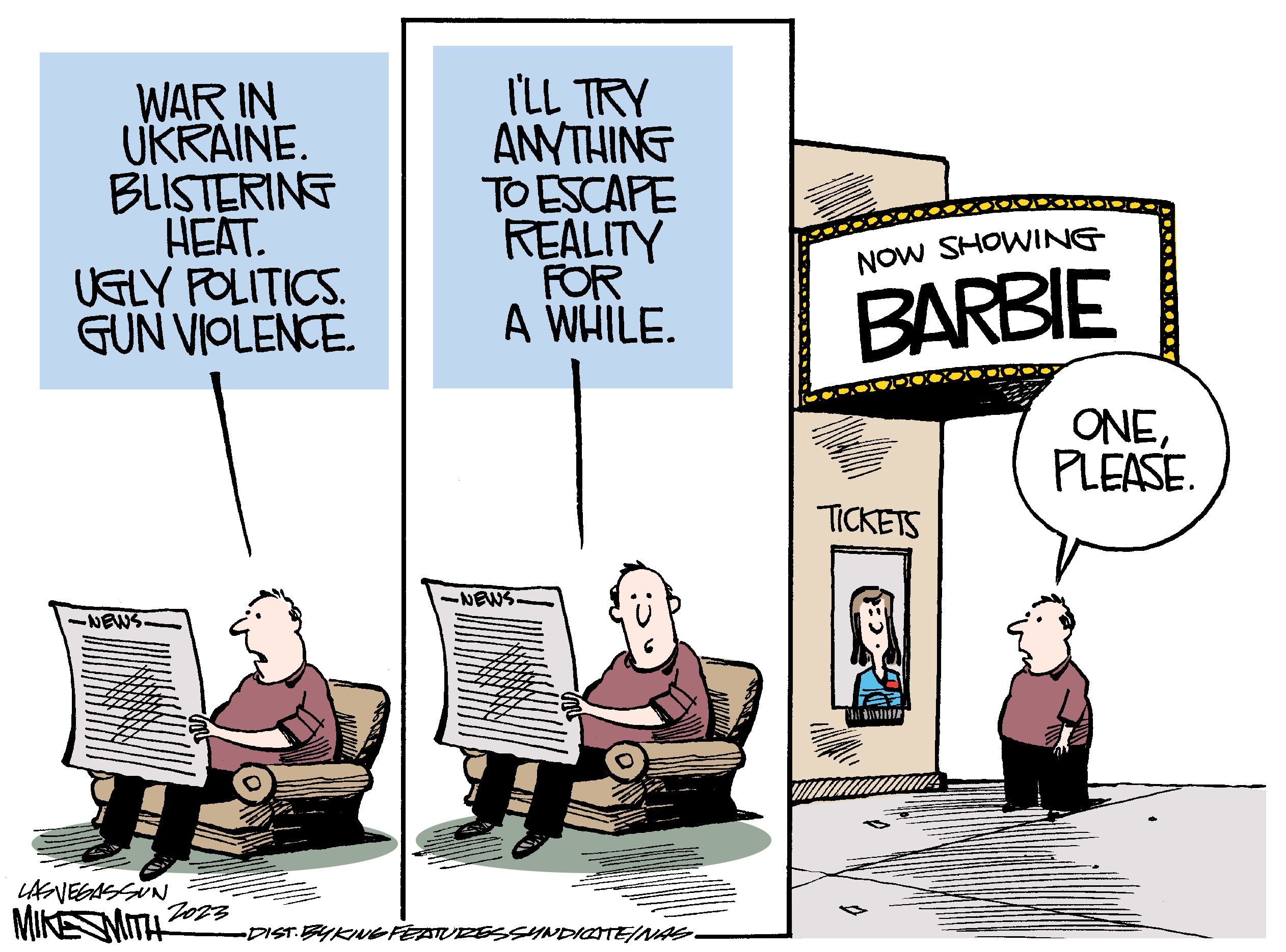 Mike Smith Comic Strip 2023-07-24 | Comics Kingdom