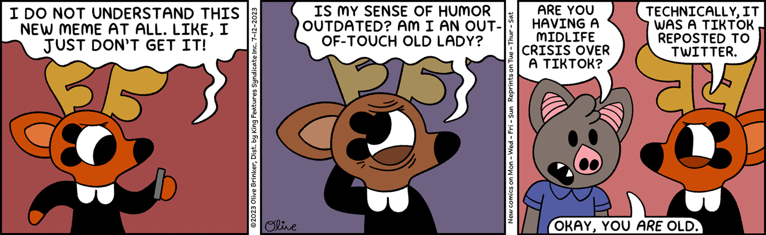 Rae The Doe Comic Strip 2023-07-12 | Comics Kingdom