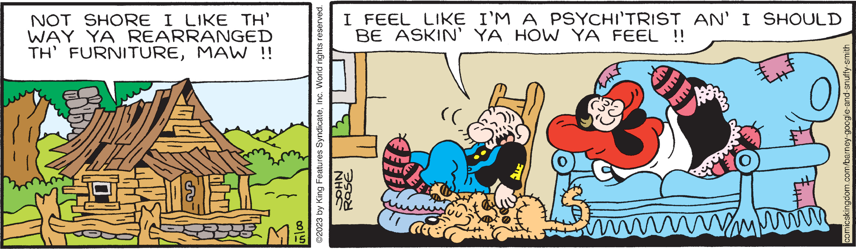 Barney Google And Snuffy Smith Comic Strip 2023-08-15 | Comics Kingdom