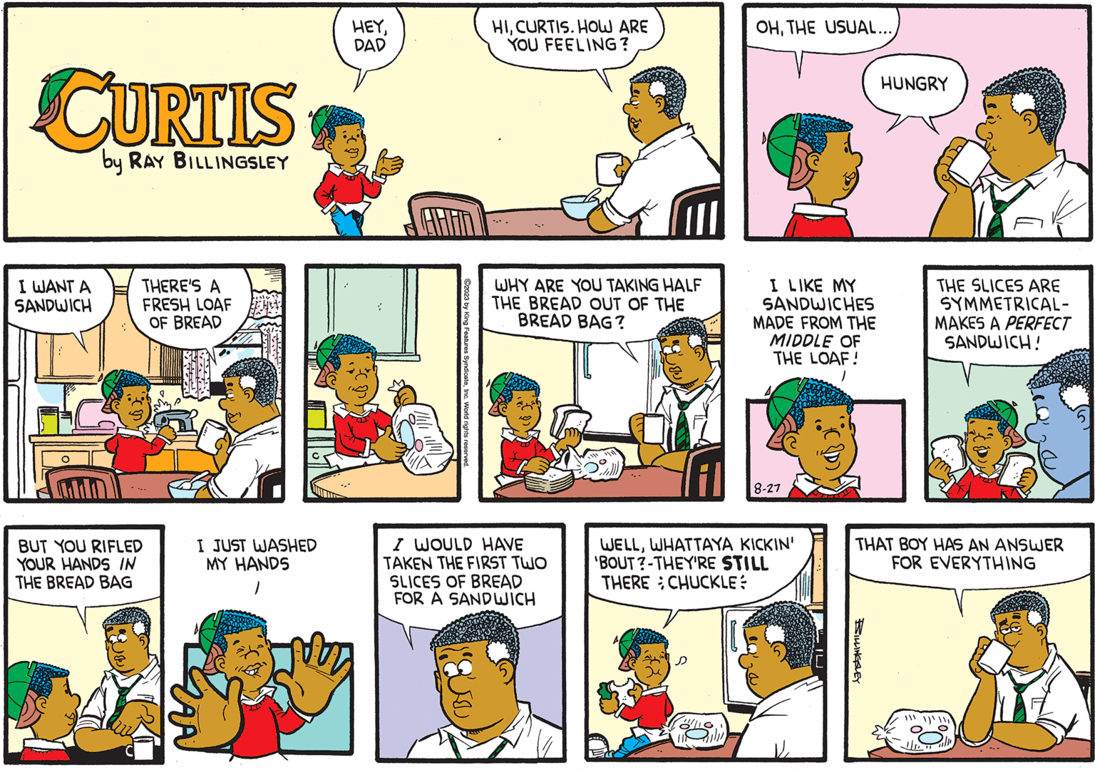 Curtis Comic Strip 2023-08-27 | Comics Kingdom