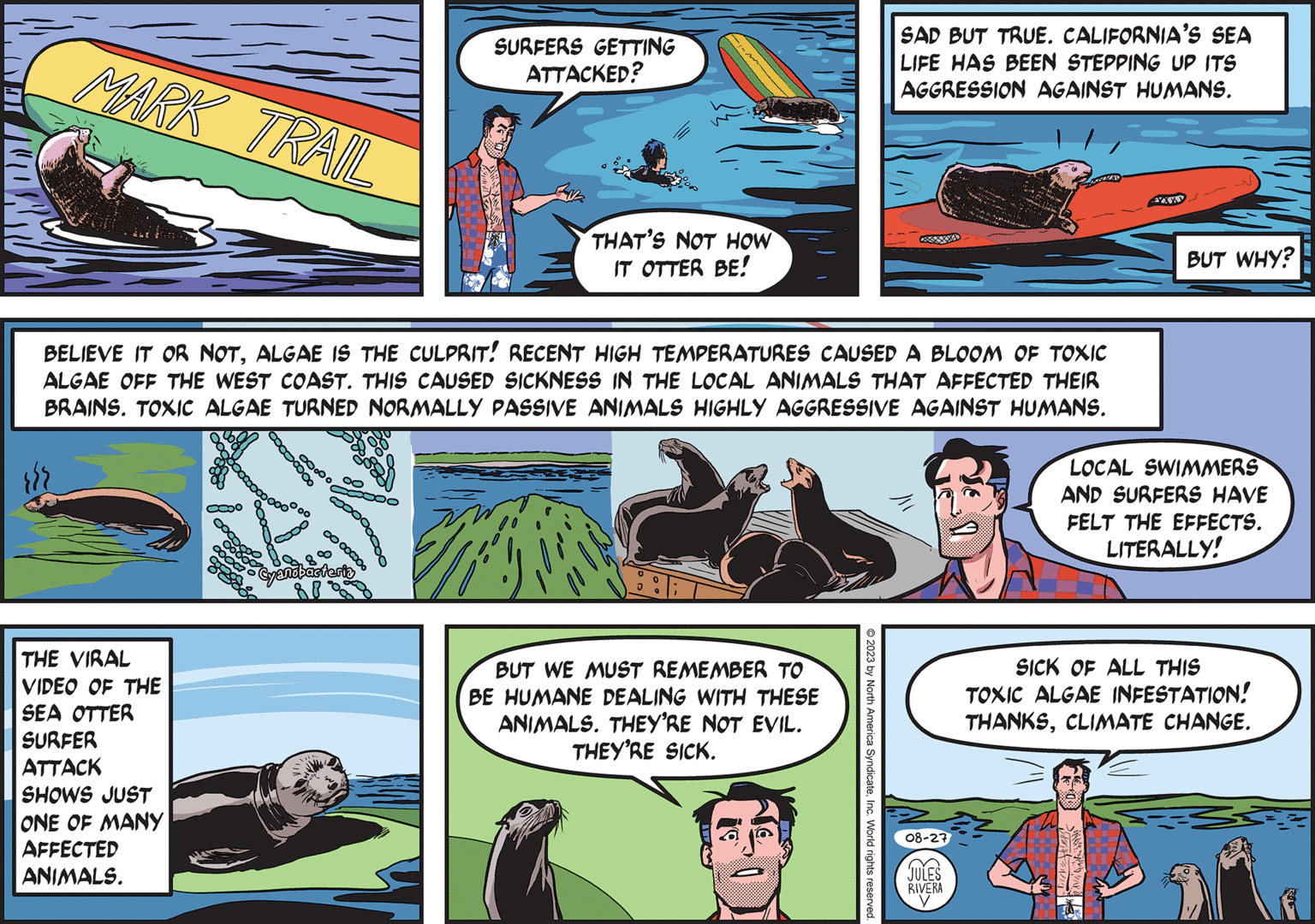 Mark Trail Comic Strip 2023-08-27 | Comics Kingdom