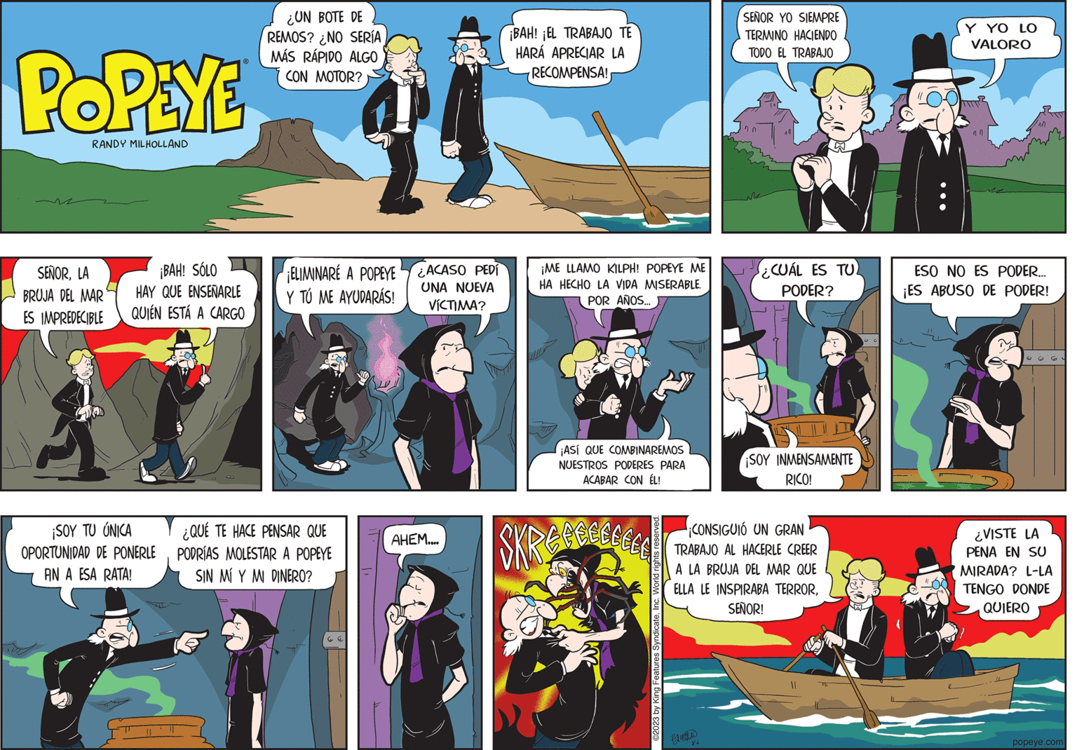 Popeye Comic Strip 2023-08-06 | Comics Kingdom