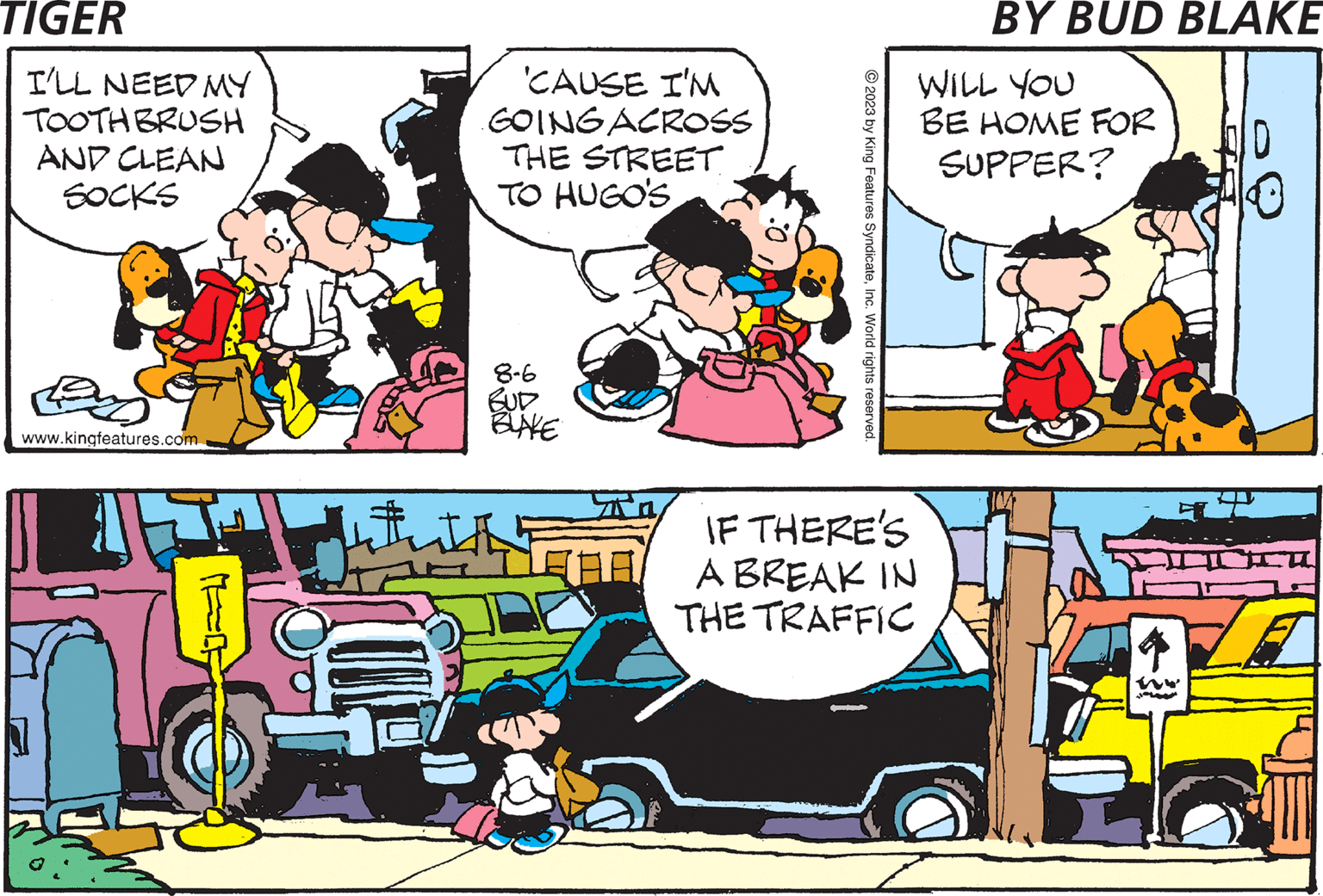 Tiger Comic Strip 2023-08-06 | Comics Kingdom