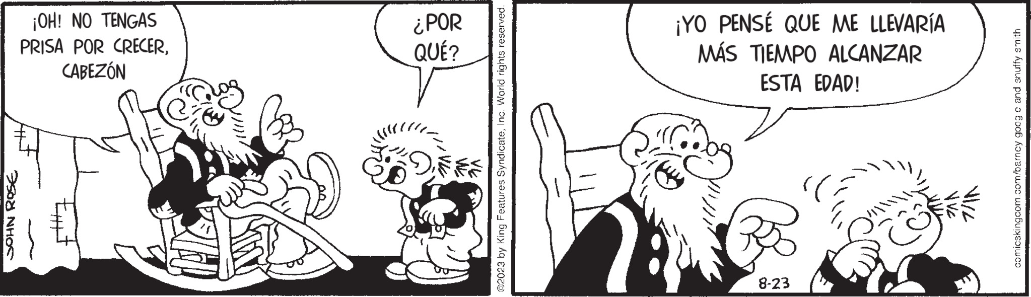 Barney Google And Snuffy Smith Comic Strip 2023-09-06 | Comics Kingdom