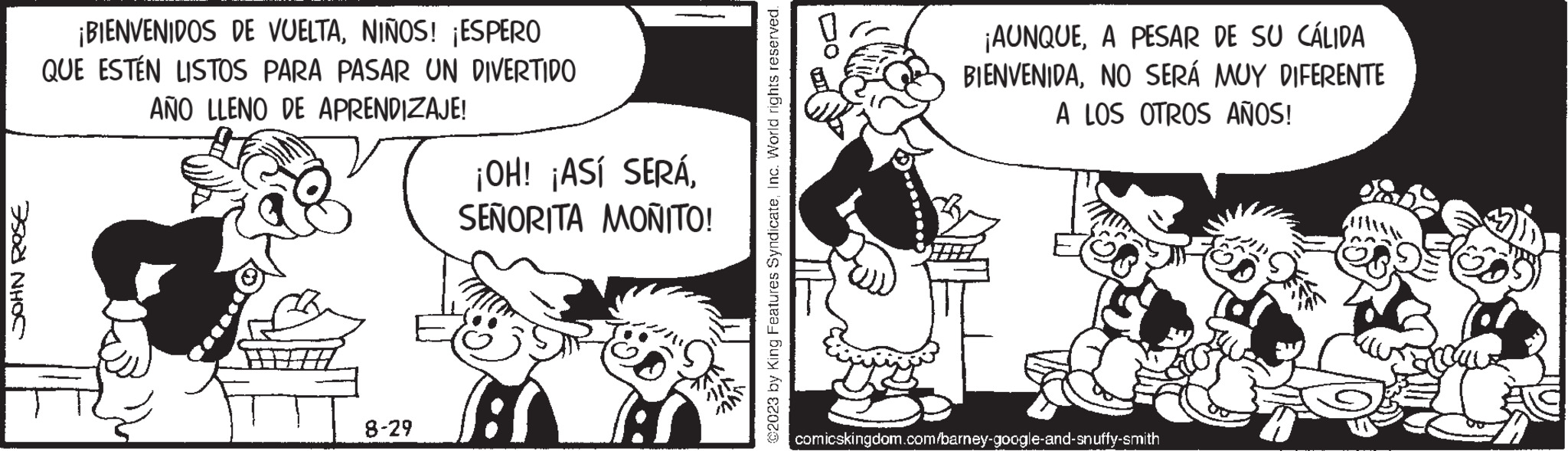 Barney Google And Snuffy Smith Comic Strip 2023-09-12 | Comics Kingdom