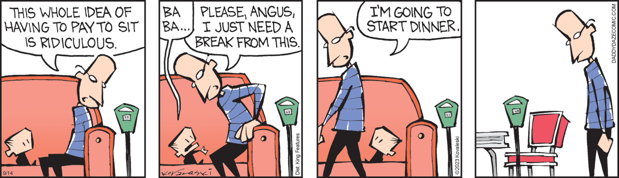 Daddy Daze Comic Strip 2023-09-14 | Comics Kingdom