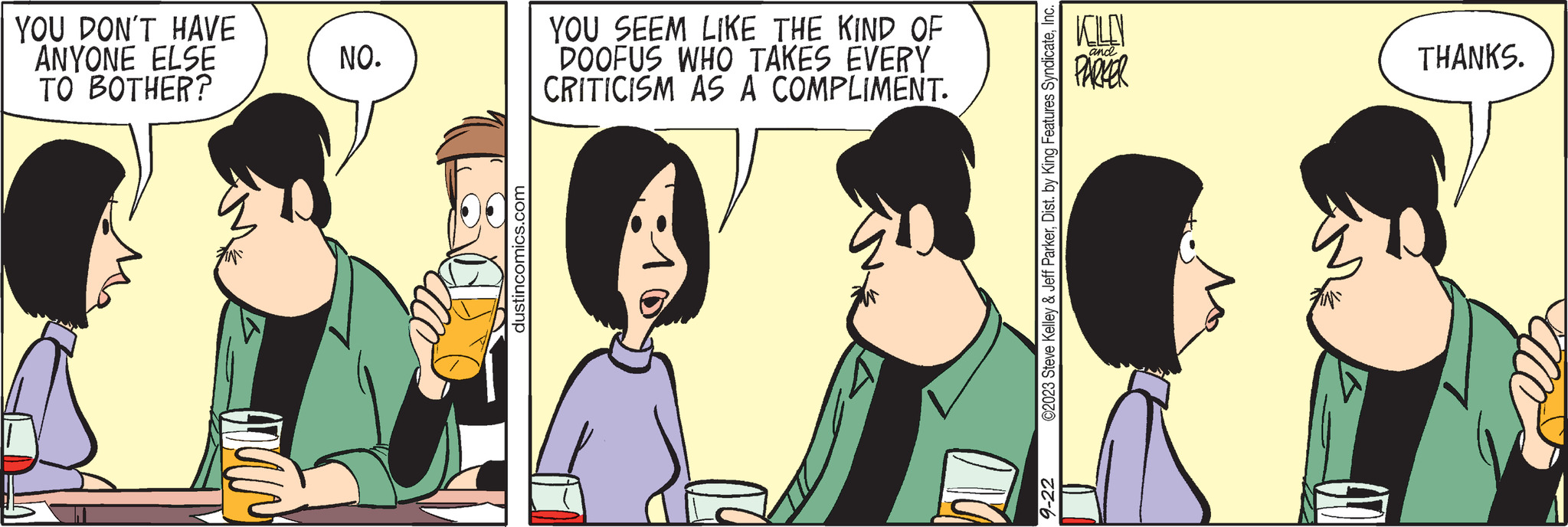 Dustin Comic Strip 2023-09-22 | Comics Kingdom