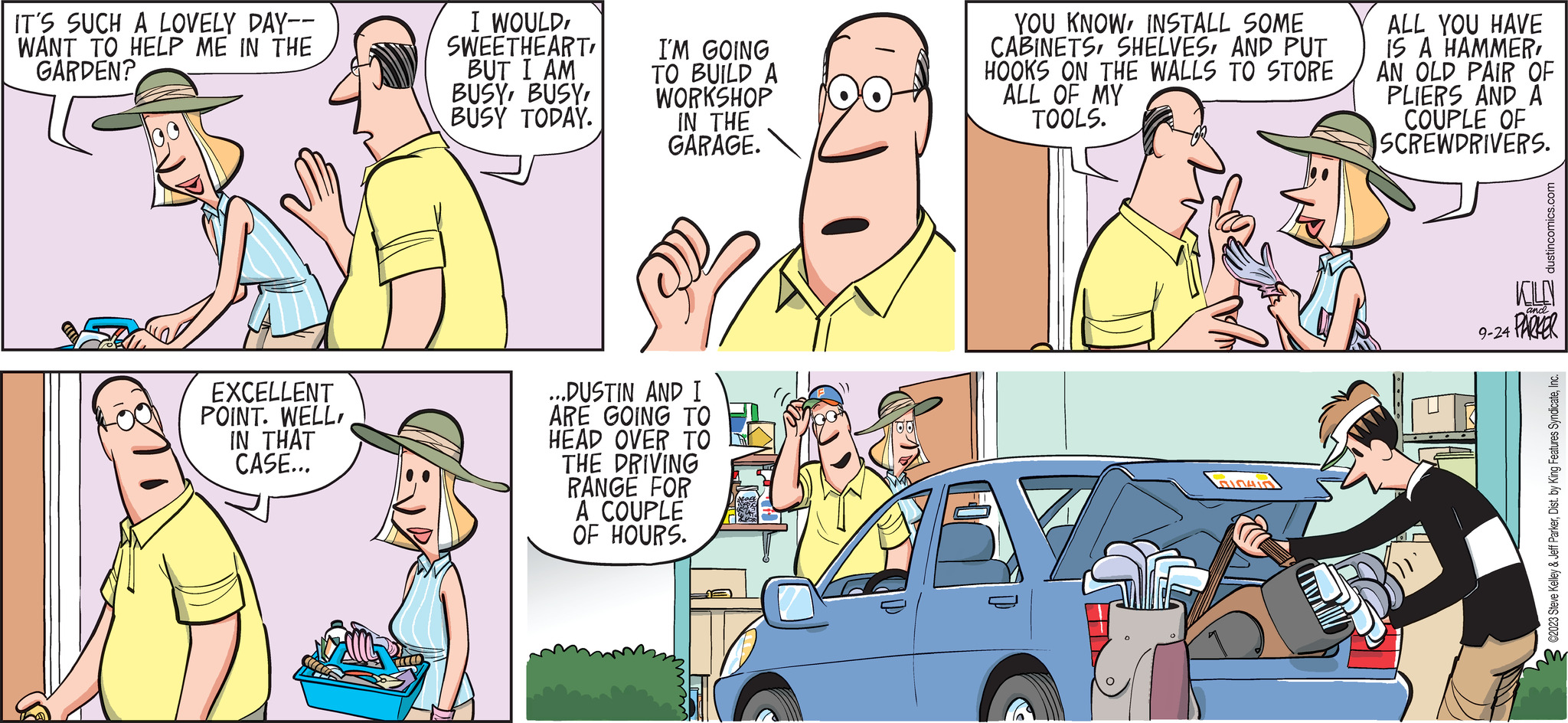 Dustin Comic Strip 2023-09-24 | Comics Kingdom