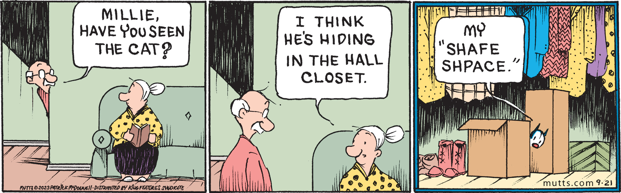 Mutts Comic Strip 2023-09-21 | Comics Kingdom