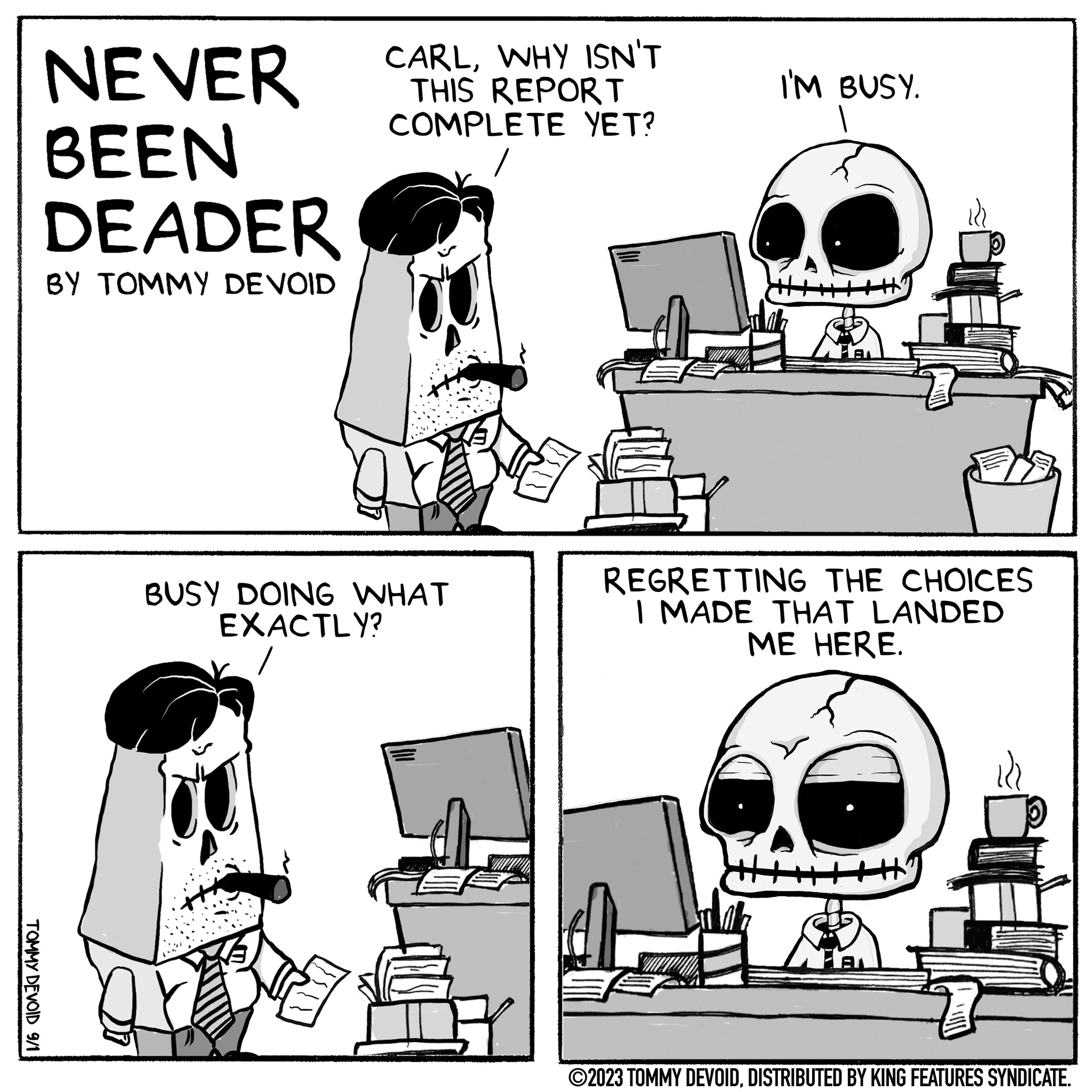 Never Been Deader Comic Strip 2023-09-01 | Comics Kingdom