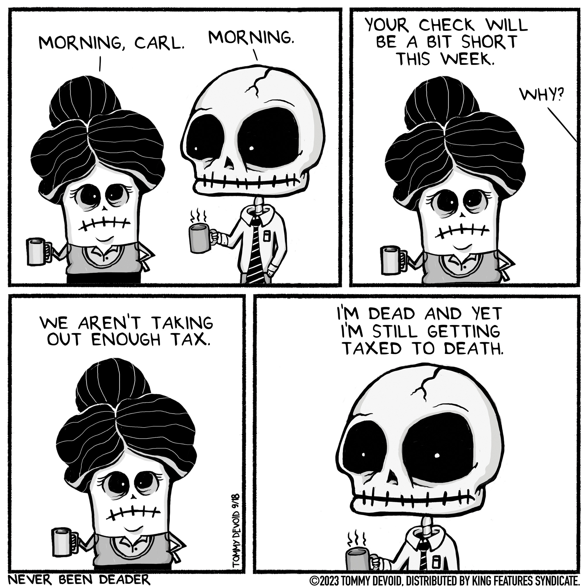Never Been Deader Comic Strip 2023-09-18 | Comics Kingdom