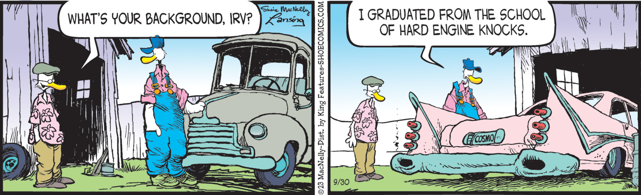 Shoe Comic Strip 2023-09-30 | Comics Kingdom