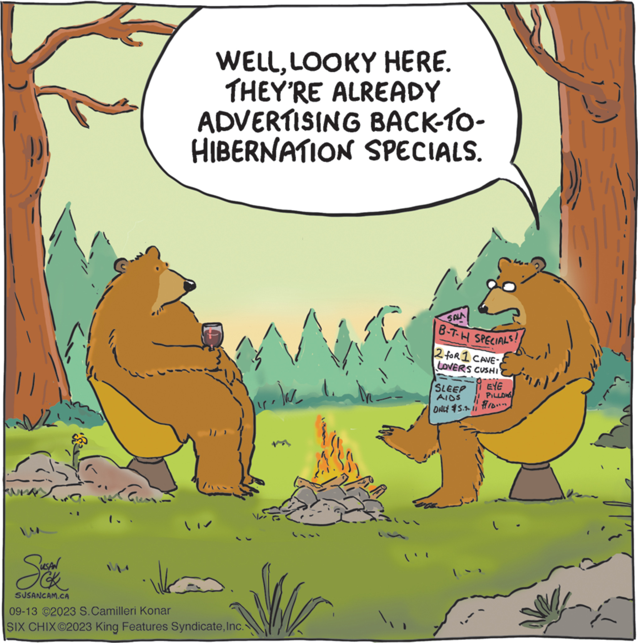 Six Chix Comic Strip 2023-09-13 | Comics Kingdom