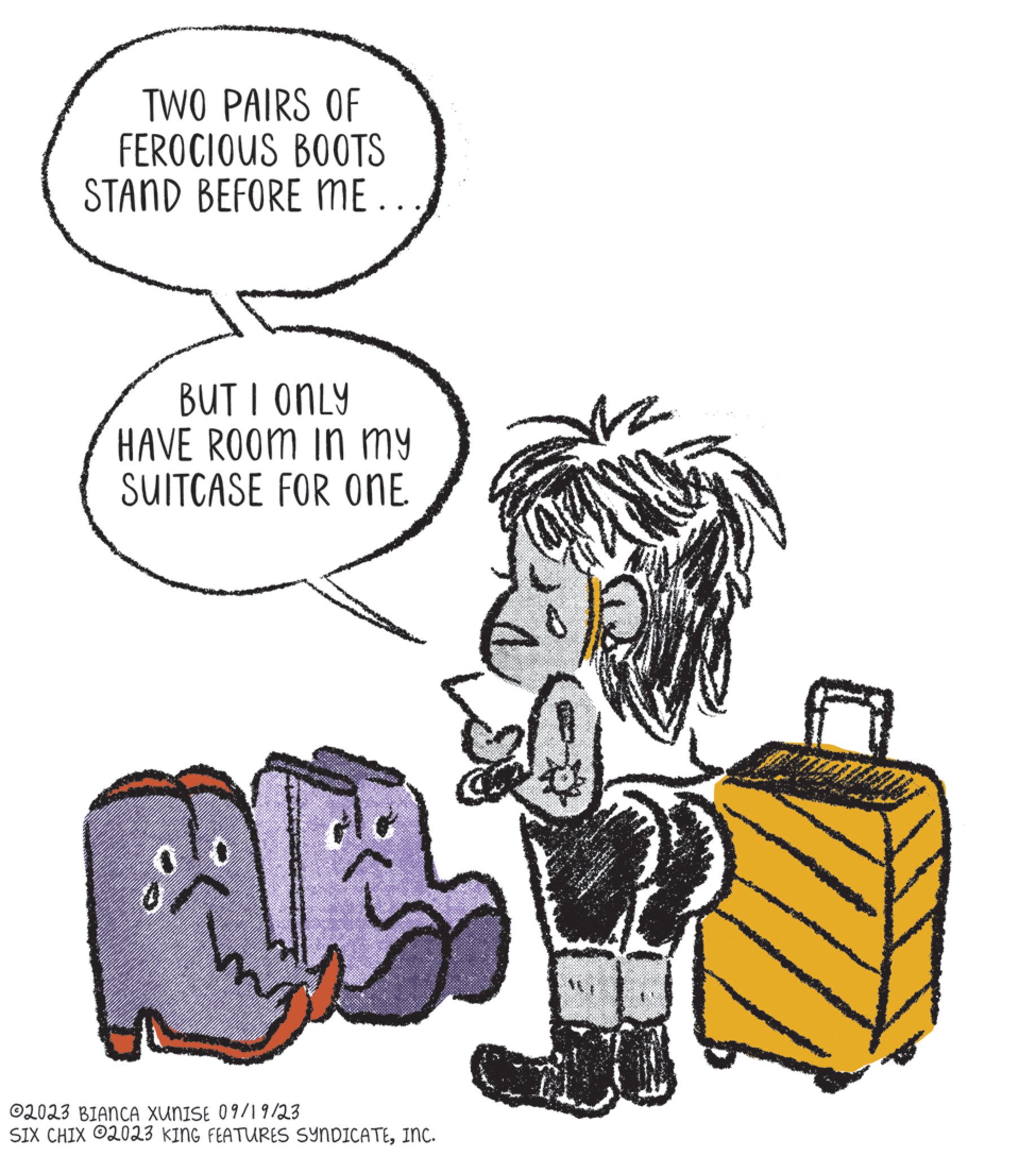 Six Chix Comic Strip 2023-09-19 | Comics Kingdom