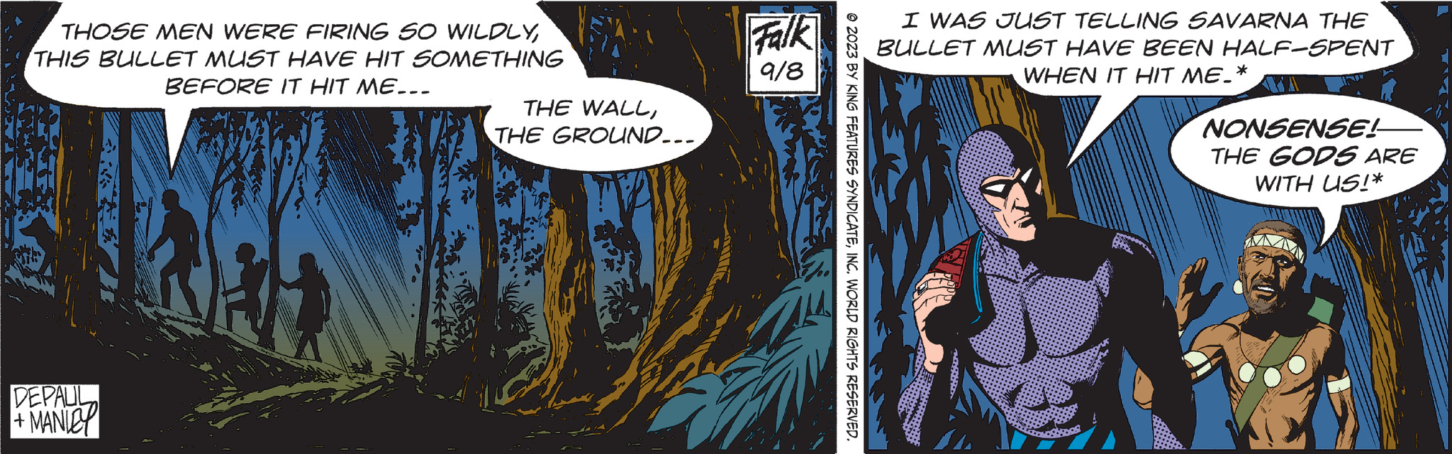 The Phantom Comic Strip 2023-09-08 | Comics Kingdom