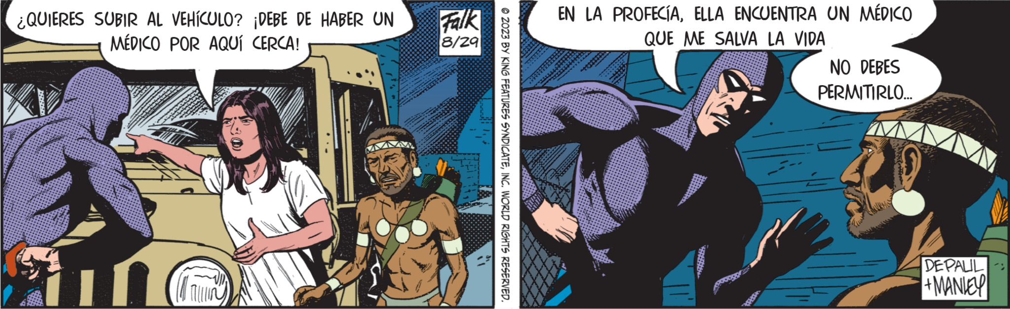 The Phantom Comic Strip 2023-09-19 | Comics Kingdom