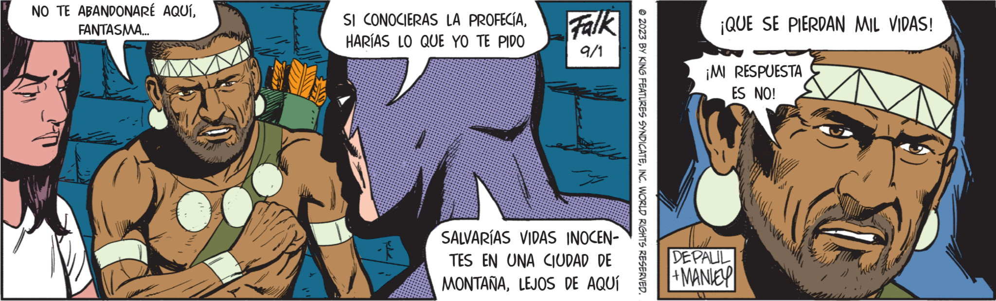 The Phantom Comic Strip 2023-09-22 | Comics Kingdom