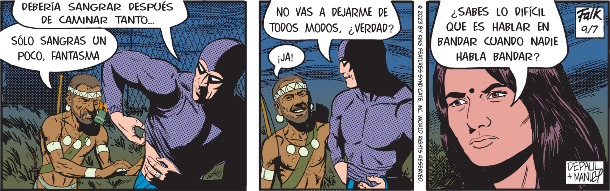 The Phantom Comic Strip 2023-09-28 | Comics Kingdom