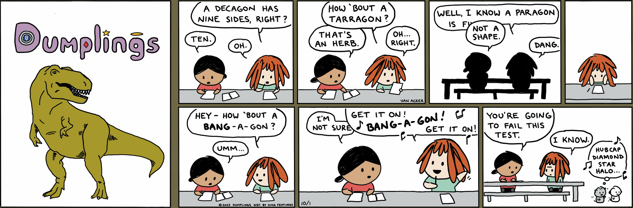 Dumplings Comic Strip 2023-10-01 | Comics Kingdom